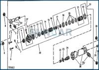 China AR105672 DEERE Bucket Cylinder Service Kit For Excavator 890A for sale