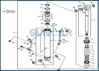 China 4687559 DEERE Boom Cylinder Service Kit Fits Excavators 60D for sale