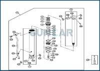 China 4464985 DEERE Arm Cylinder Seal Repair Kit For 75D 85D 75C 80C for sale