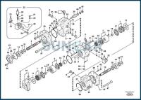 China VOE14577807 Hydraulic Main Pump Seal Repair Kit Fits K3V140DT EC290B for sale