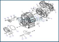 China 714-15-05040 7141505040 Transmission Seal Kit For Wheel Loader WA380-5 for sale