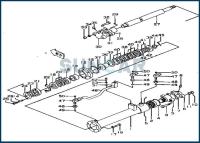 China 233-71-00060 2337100060 Drawbar Side Shift Cylinder Seal Repair Kit for sale