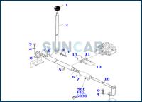 China 707-98-12700 7079812700 Blade Lift Cylinder Service Kit For Excavator KOMATSU for sale