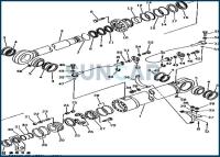 China 707-99-78620 7079978620 Boom Cylinder Service Kit For PC1000-1 KOMATSU for sale