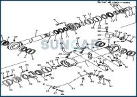 China 707-99-89200 7079989200 Arm Cylinder Seal Repair Kit For PC1000SE-1 KOMATSU for sale