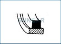 China CA6J0793 6J-0793 6J0793 Piston Seal Ring Fits C-A-T Wheel Loader 910 Track Loader 931B for sale