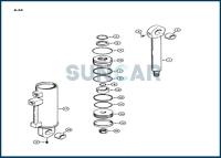 China S300163 Auxiliary Cylinder Seal Kit For Wheel Loader CNH 621 721 for sale