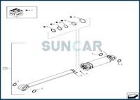 China 84282953 Tilt Cylinder Seal Repair Kit fits CNH 921G 1021G 1021F 1121F 1121G for sale