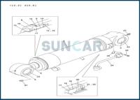 China LZ00456 Offset Cylinder Seal Repair Kit for Excavator CNH CX135SR for sale