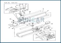 China LZ00469 Standard Boom Cylinder Seal Repair Kit for CNH CX75SR CX80 for sale