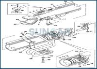 China LZ008420 Boom Cylinder Service Kit Fits CNH Excavator CX290B CX300C for sale