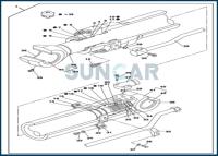 China LZ010890 Dipper / Arm Cylinder Seal Kit Fits CNH CX130C CX130D for sale