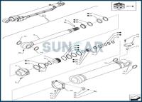 China LZ011310 Arm Cylinder Seal Repair Kit Fits CNH CX250DLC CX250DLR for sale