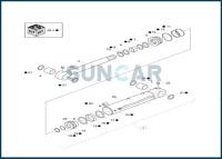 China XKCD-03353 XKCD03353 Dozer Blade Cylinder Seal Kit fits CNH CX26C for sale