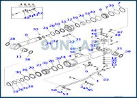 China Cylinder Seal Kit For Arm 721-98-04000 7219804000 PC500LC-10R PC500LC-10MO for sale