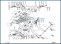 China Hydraulic Cylinder Seal Kit For 232-71-05042 2327105042 Scarifier GD37-4 GD37-5H for sale