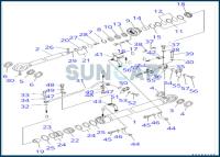 China 707-99-76260 7079976260 Bucket Cylinder Service Kit For KOMATSU PC2000-8 for sale