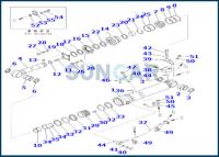 China 707-99-69770 7079969770 Arm Cylinder Service Kit For Excavator PC400LC-7 for sale