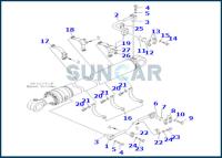 China 707-99-72380 7079972380 Bucket Cylinder Service Kit For KOMATSU PC1250-7 for sale