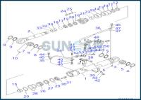 China 707-99-78740 7079978740 Boom Cylinder Service Kit For PC1250LC-8 for sale