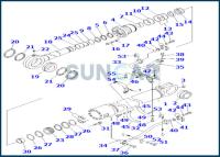 China 707-99-77190 7079977190 Bucket Cylinder Service Kit Fits PC1250LC-8 PC1250-8R for sale