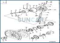 China 4260561 Skeleton Oil Seal For DEERE Propel Motor And Pump 200LC 230LC 690D 790ELC for sale