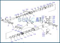 China 707-99-58200 7079958200 Arm Cylinder Seal Kit For PC220-6 PC220-5 PC230-6 for sale