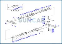 China 707-99-69590 7079969590 Arm Cylinder Serice Kit For Excavator PC490LC-10 PC490-10 for sale