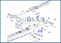 China 707-99-47890 7079947890 Bucket Cylinder Service Kit For PC240LC-8K  PC240LC/NLC-10 for sale