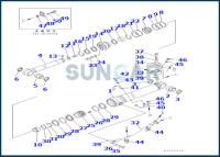 China 707-99-68780 7079968780 Arm Cylinder Service Kit For PC400LC-8 PC400-8 for sale