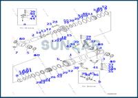 China 707-99-47080 7079947080 Cylinder Seal Repair Kit For C-A-T E70B E307B E307C E307D E308B E308C for sale