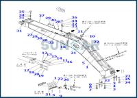China 707-99-47440 7079947440 Boom Cylinder Seal Repair Kit For KOMATSU PC220-8MO for sale