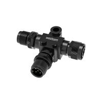 China M12 T Splitter M12 A Code 5Pin 1 Male To 1 Male And 1 Female Plastic Nmea 2000 Kit for sale