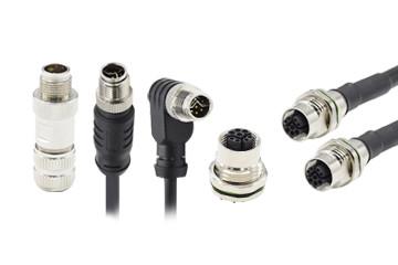 China M12 Y Code Connector Panel Mount Connectors for sale