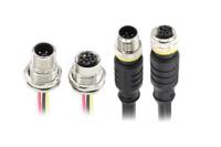 China M12 S-Code Connectors for sale