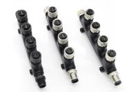 China Micro 6-Way T Splitter Connector for sale