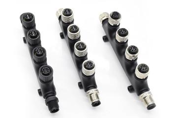China Micro 6-Way T Splitter Connector for sale