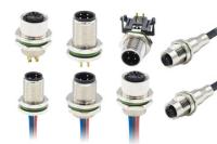China M12 A-Coded Panel Mount Connectors for sale