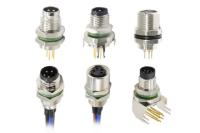 China M8 D-Coded Panel Mount Connectors for sale