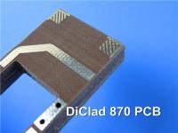 China 0.8mm DiClad 870 PCB With Hot Air Solder Leveling For Digital Radio Antennas for sale