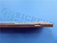 China Rogers TMM10i Microwave Printed Circuit Board 75mil 1.905mm RF PCB With Pure Gold Plated. for sale