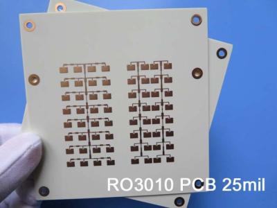 China 5mil RO3010 Rigid Mini PCB 2L Bare Copper Printed Circuit Board for sale