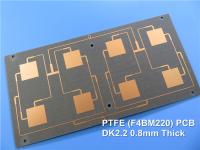 China F4B PCB PTFE Based High Frequency Material 0.17mm 0.25mm 0.5mm 0.8mm 1.0mm for sale
