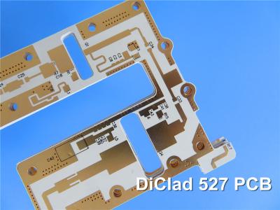 China 2L 20mil DiClad 527 PCB Board With Green Soldermask And White Silkscreen for sale