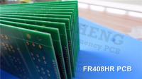 China Multilayer PCB 2mm FR408HR Via Filled And Capped Immersion Gold for sale