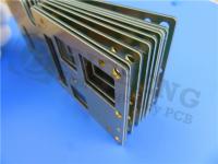 China 0.6mm TMM3 PCB 20mil Dual Layer Green Soldermask Immersion Gold for sale