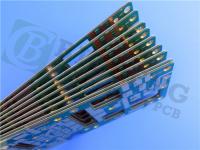 China 2-layer RF PCB TMM10 20mil Thick with Blue Soldermask and Immersion Silver for sale