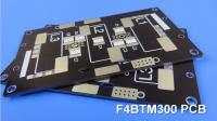 China 40mil F4BTM300 PCB Immersion Gold For High-Frequency Applications for sale