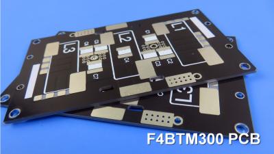 China 40mil F4BTM300 PCB Immersion Gold For High-Frequency Applications for sale