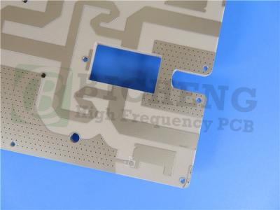 China 3mm Hybrid PCB on Rogers RO3210 and RO3003 Materials 3-layer Circuit for sale